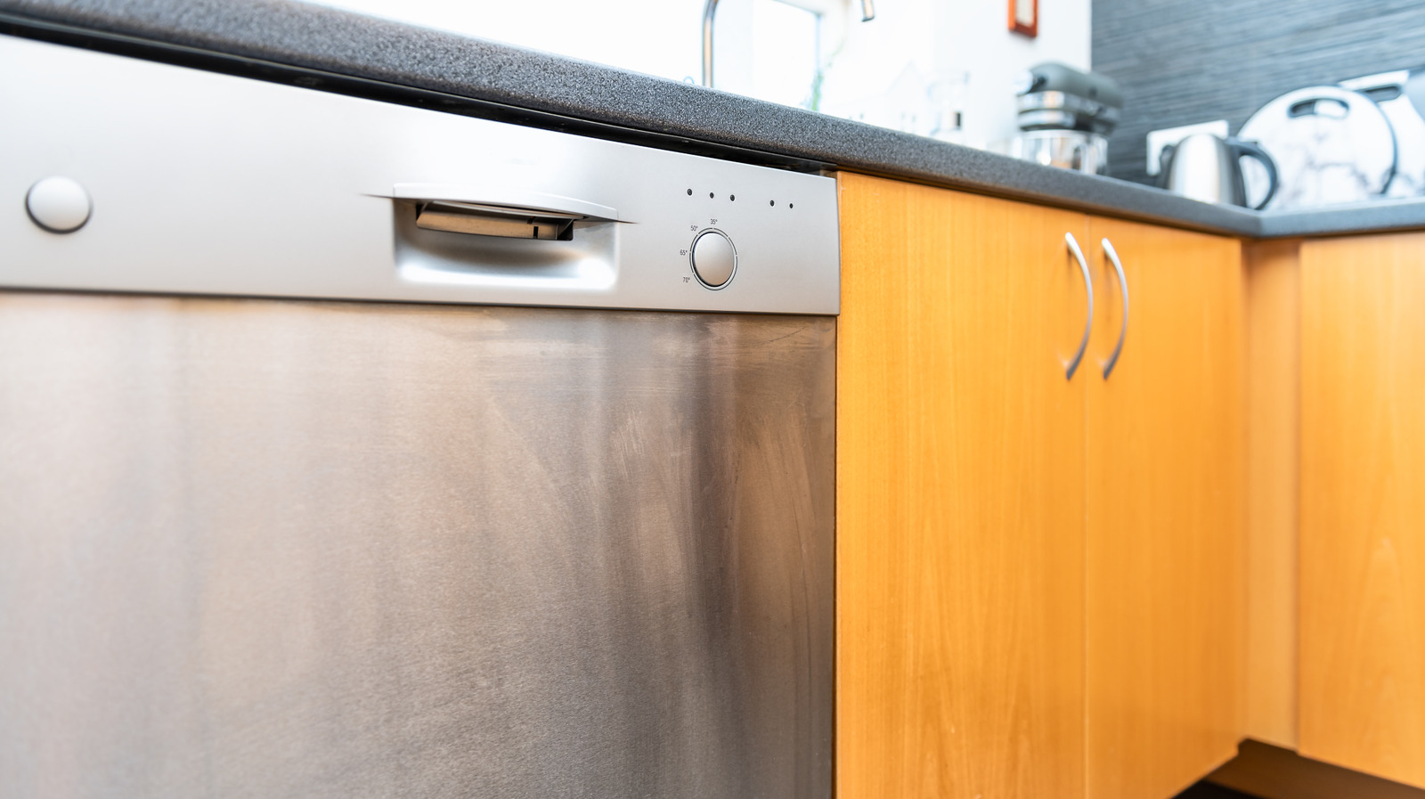 Add A Splash Of Modern Elegance To Your Basic Dishwasher With An Easy DIY