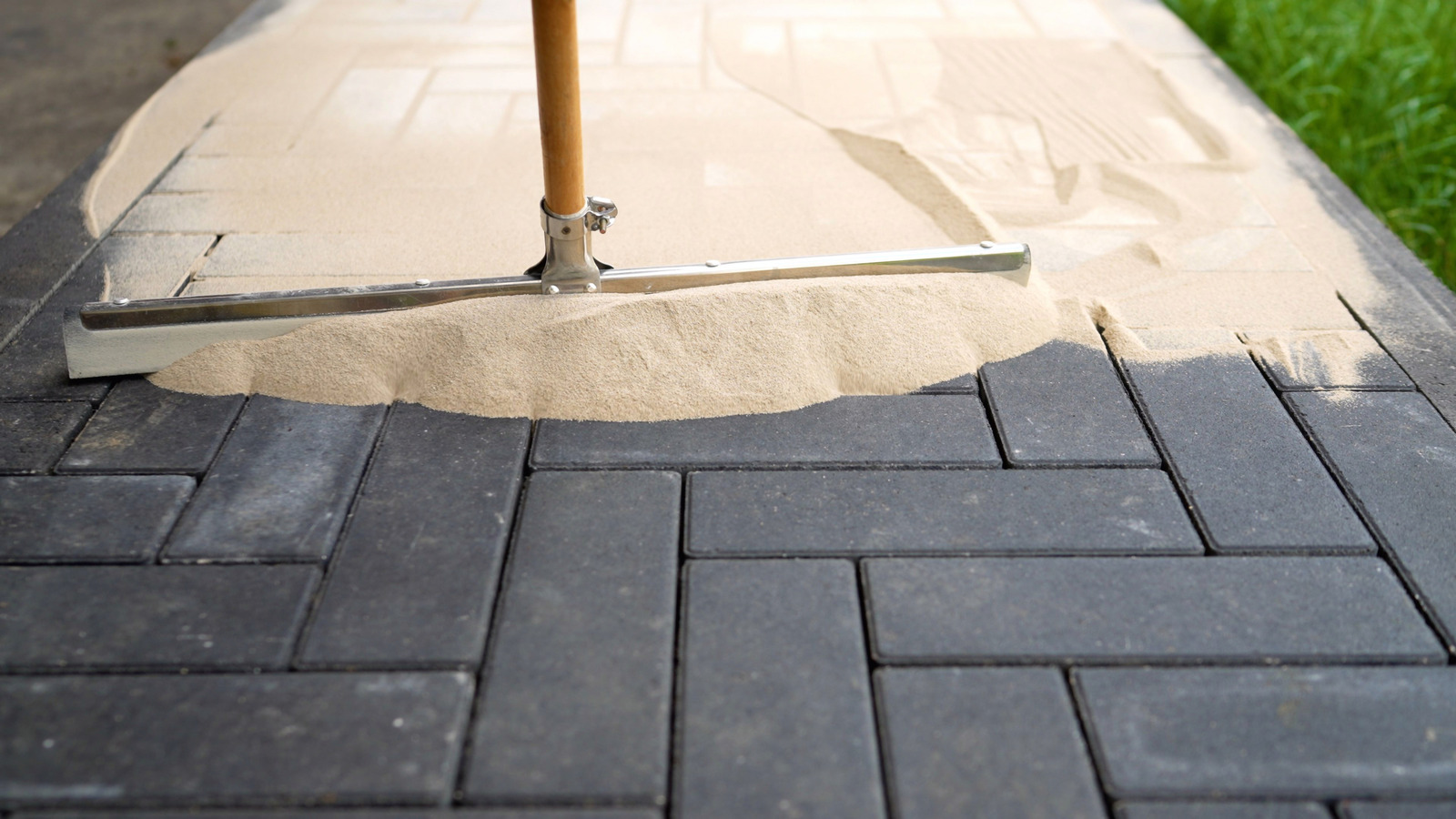 How To Put Sand Between Pavers