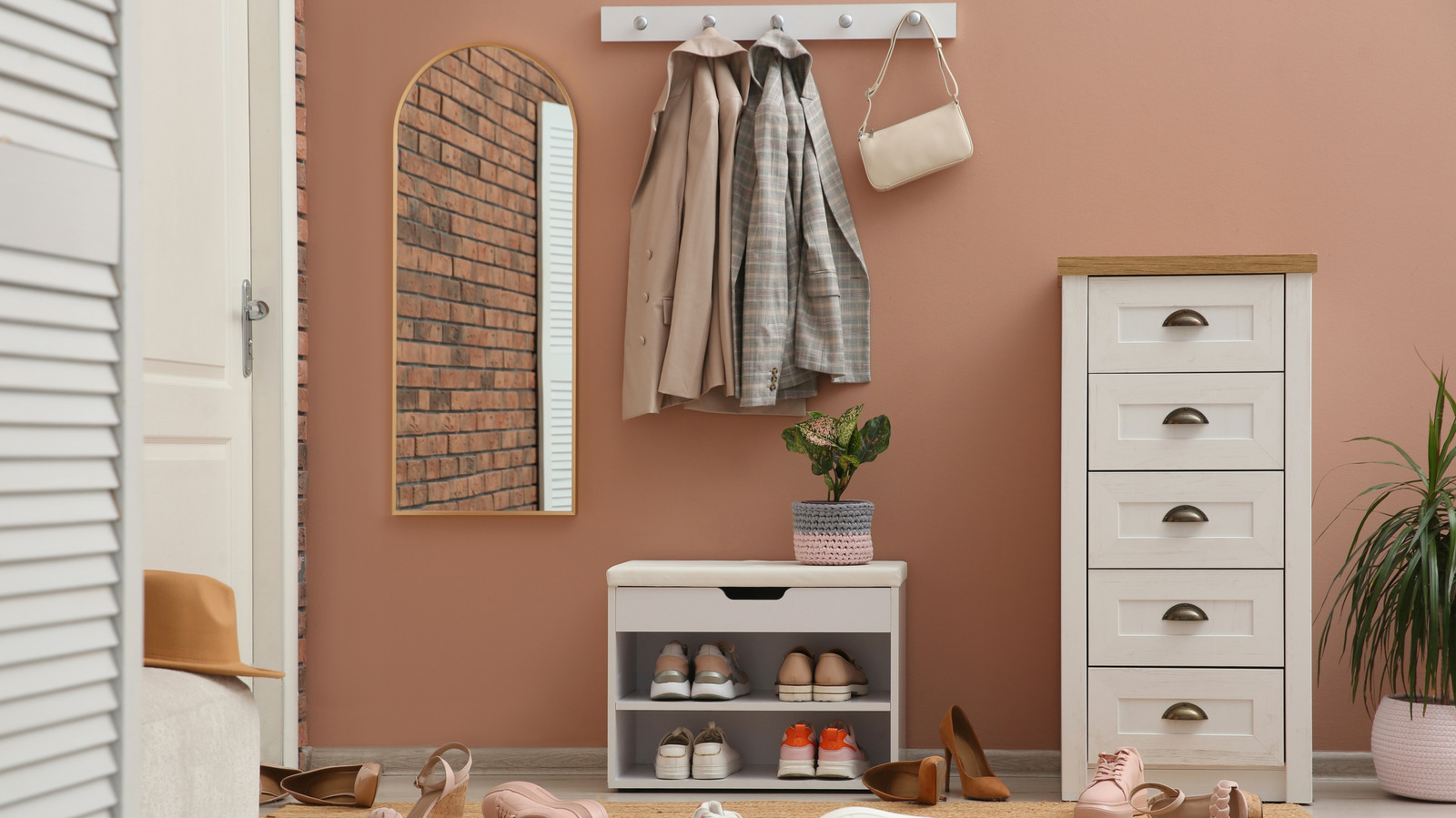 The IKEA Spice Rack Hack That Adds Stylish Storage To Any Entryway