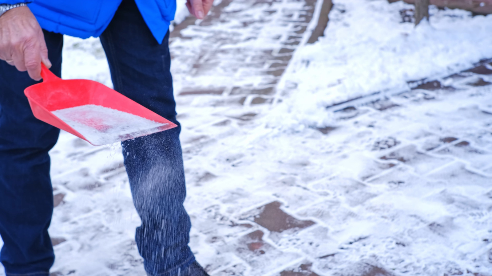 The Safest Deicer To Use On Your Driveway During Freezing Winters