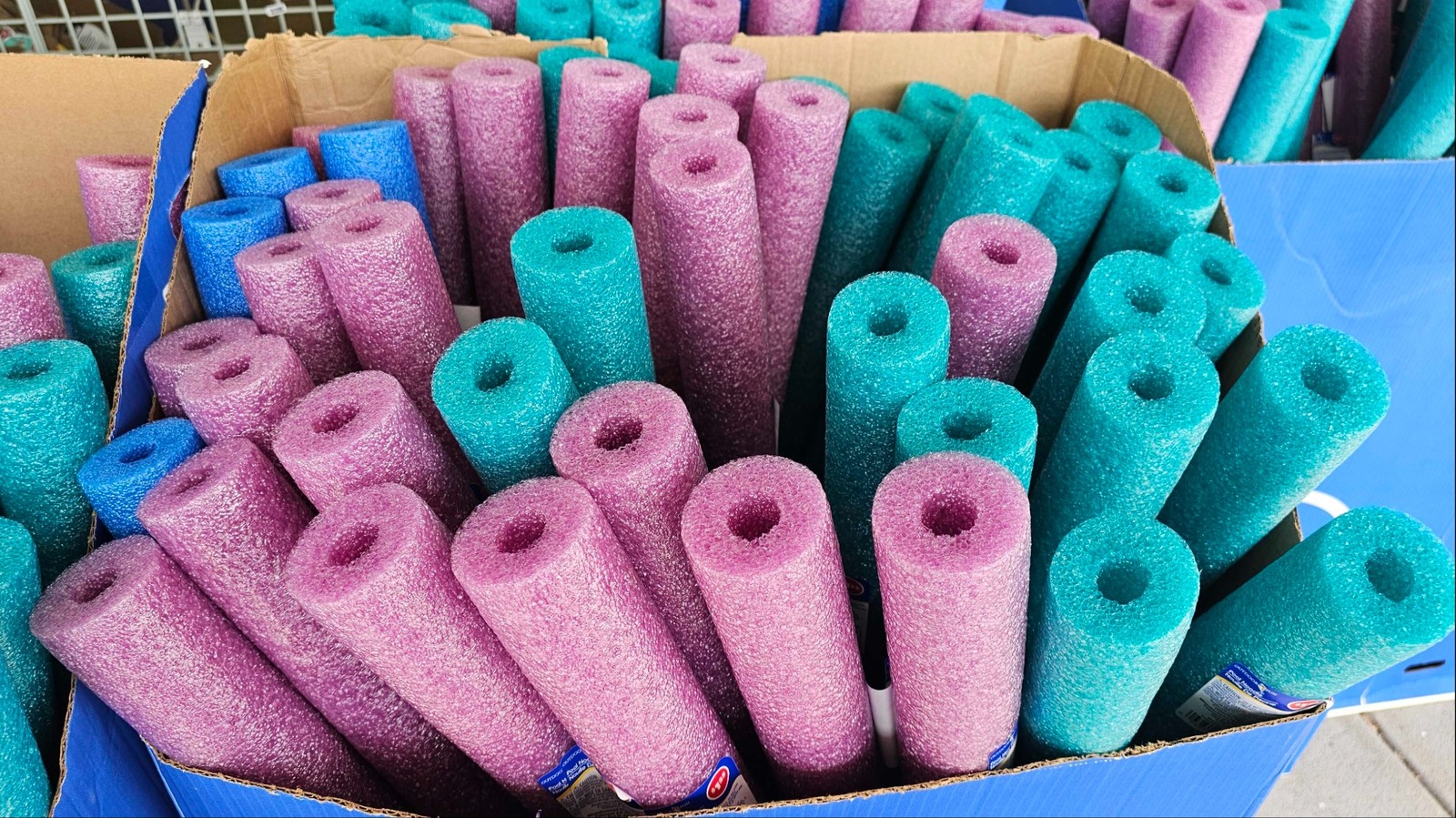 The Cool Pool Noodle DIY That Will Brighten Up Your Backyard On Dark Nights